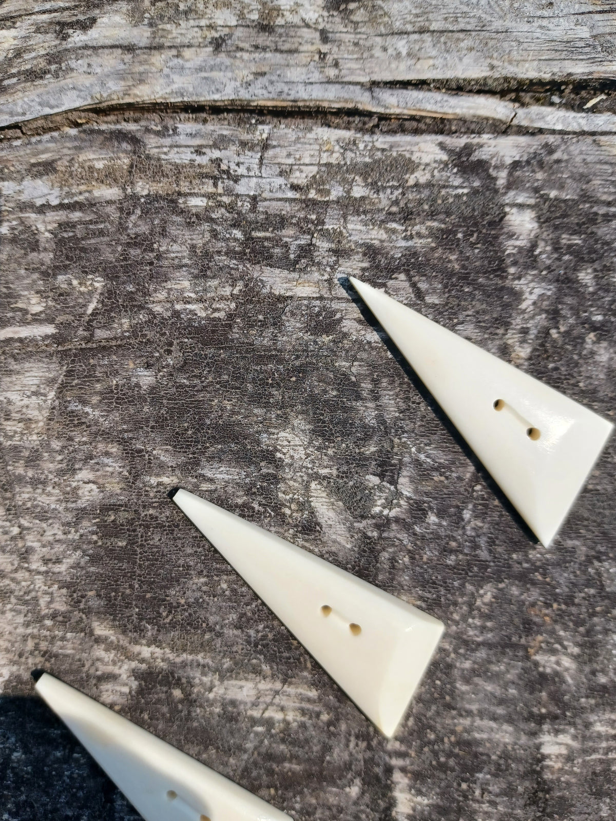 Triangular Bone Clasps 5 Pcs | handmadehappinessnepal